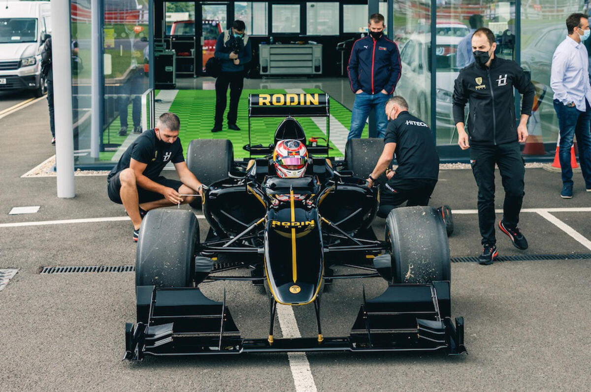 Extreme track car Rodin FZED runs for first time in UK | Autocar