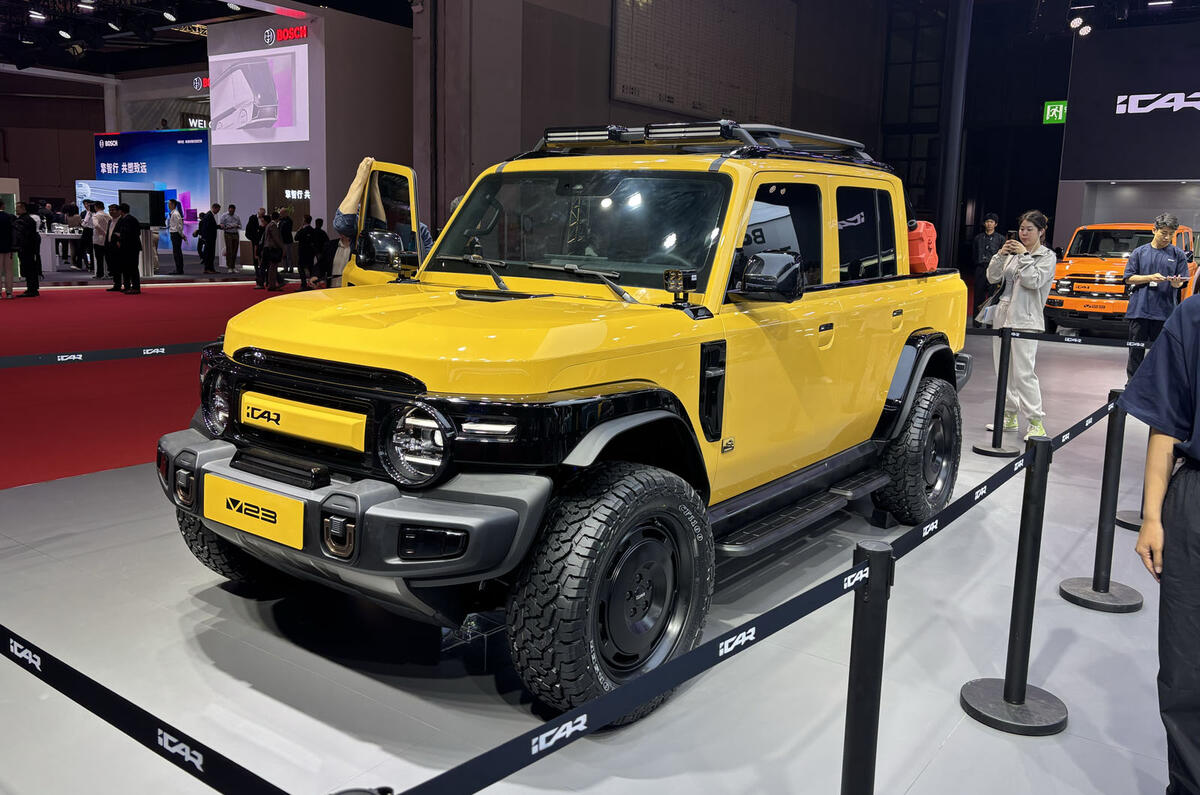 Off-road brand iCar to launch in the UK next year with chunky V23 | Autocar