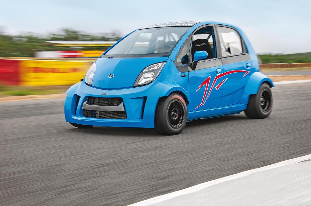 Video: Wild bike-engined Tata Nano with 200bhp driven | Autocar