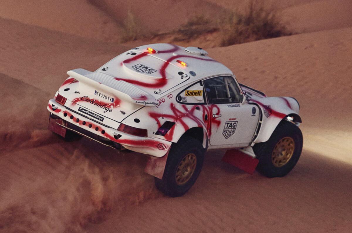 Modified Porsche 964 to race in 2022 Dakar Rally | Autocar