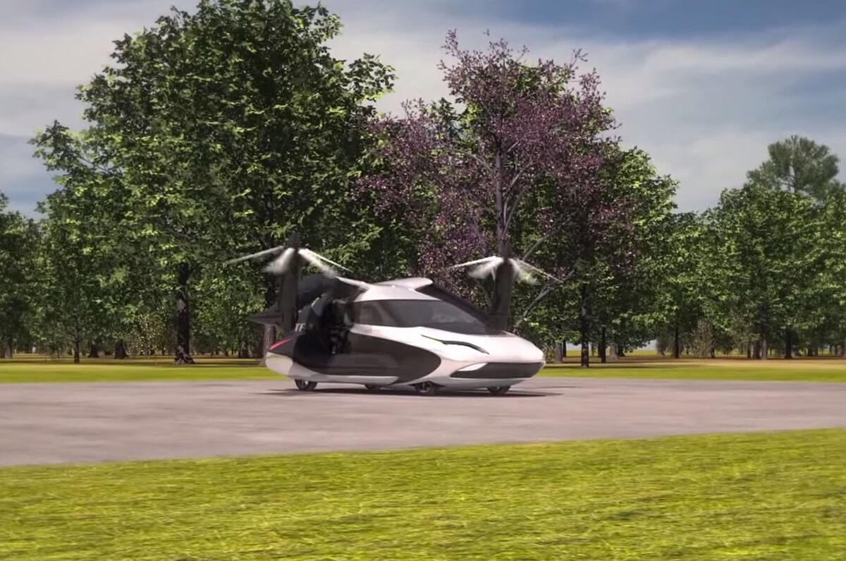 New Terrafugia TF-X flying car revealed | Autocar
