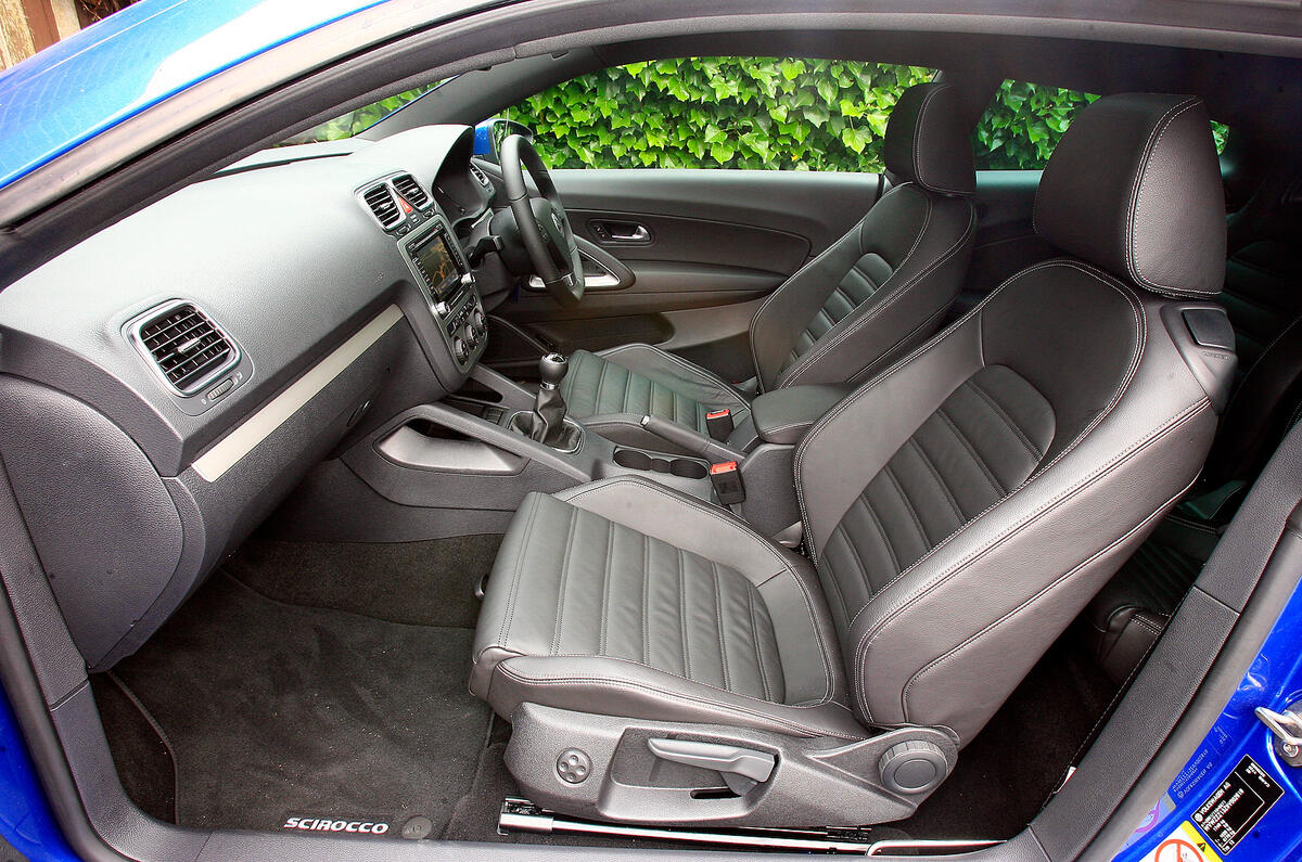 Volkswagen Scirocco interior | Autocar