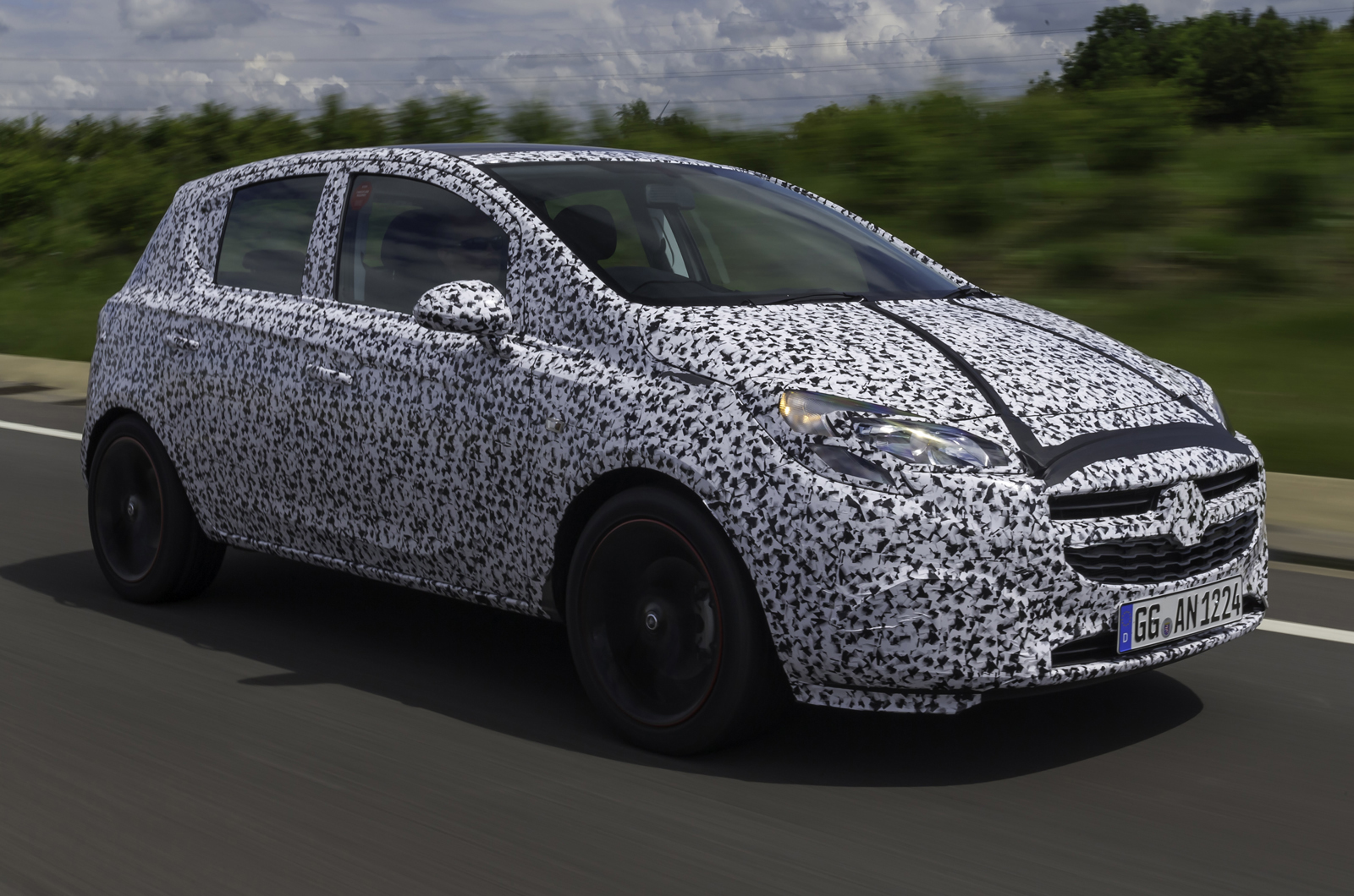 Next-generation Opel/Vauxhall Corsa spied with little camo | VW Vortex ...